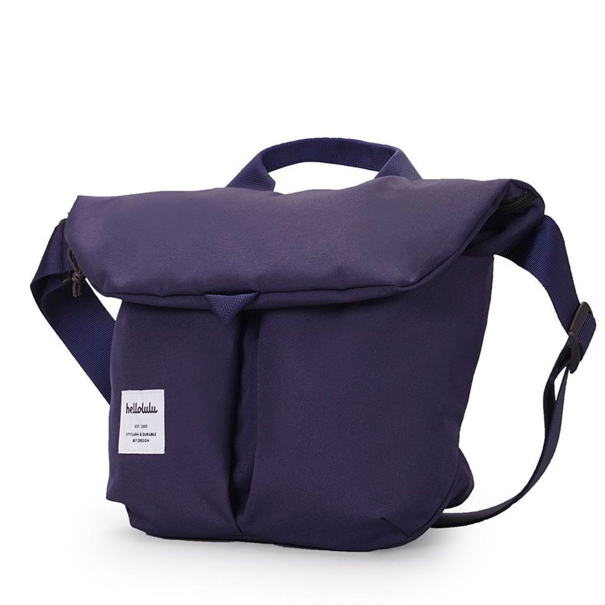 Hellolulu Kasen Shoulder Bag (Dark Blue) – The Planet Traveller
