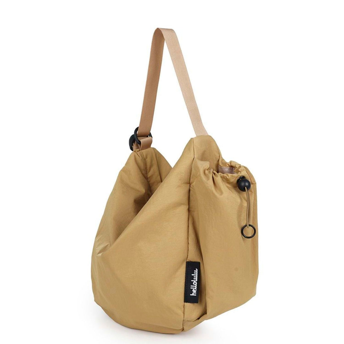 Hellolulu Rea Daily Duo Shoulder Bag S (Light Walnut) – The Planet Traveller