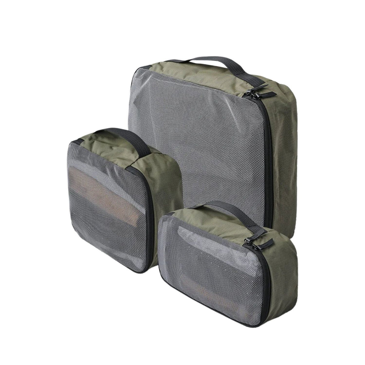 ALPAKA Packing Cube Collection (Green) – The Planet Traveller