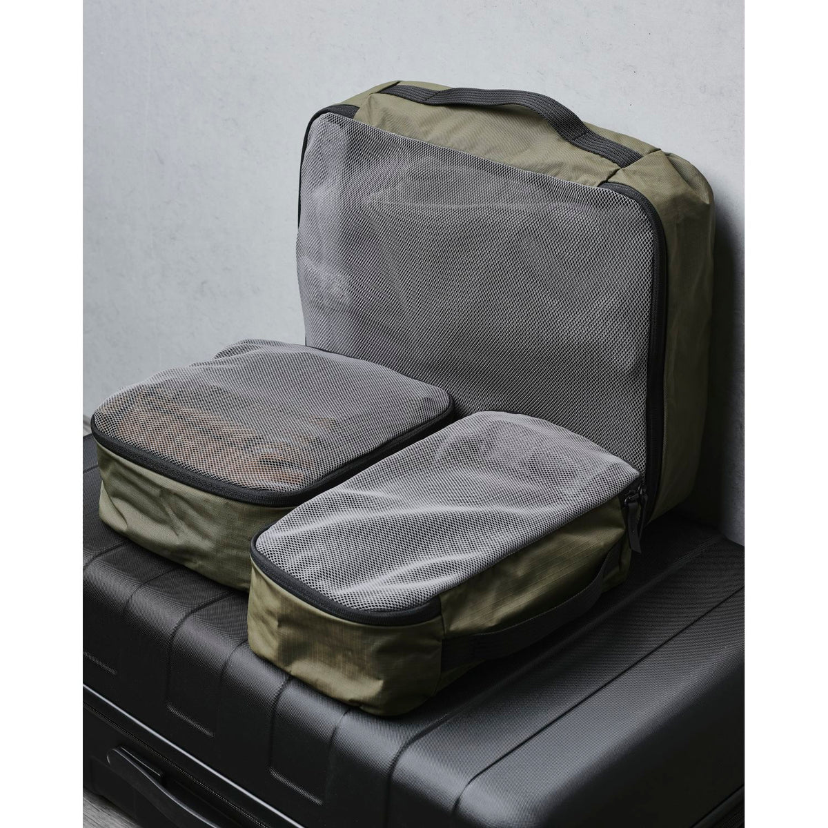 ALPAKA Packing Cube Collection (Green) – The Planet Traveller