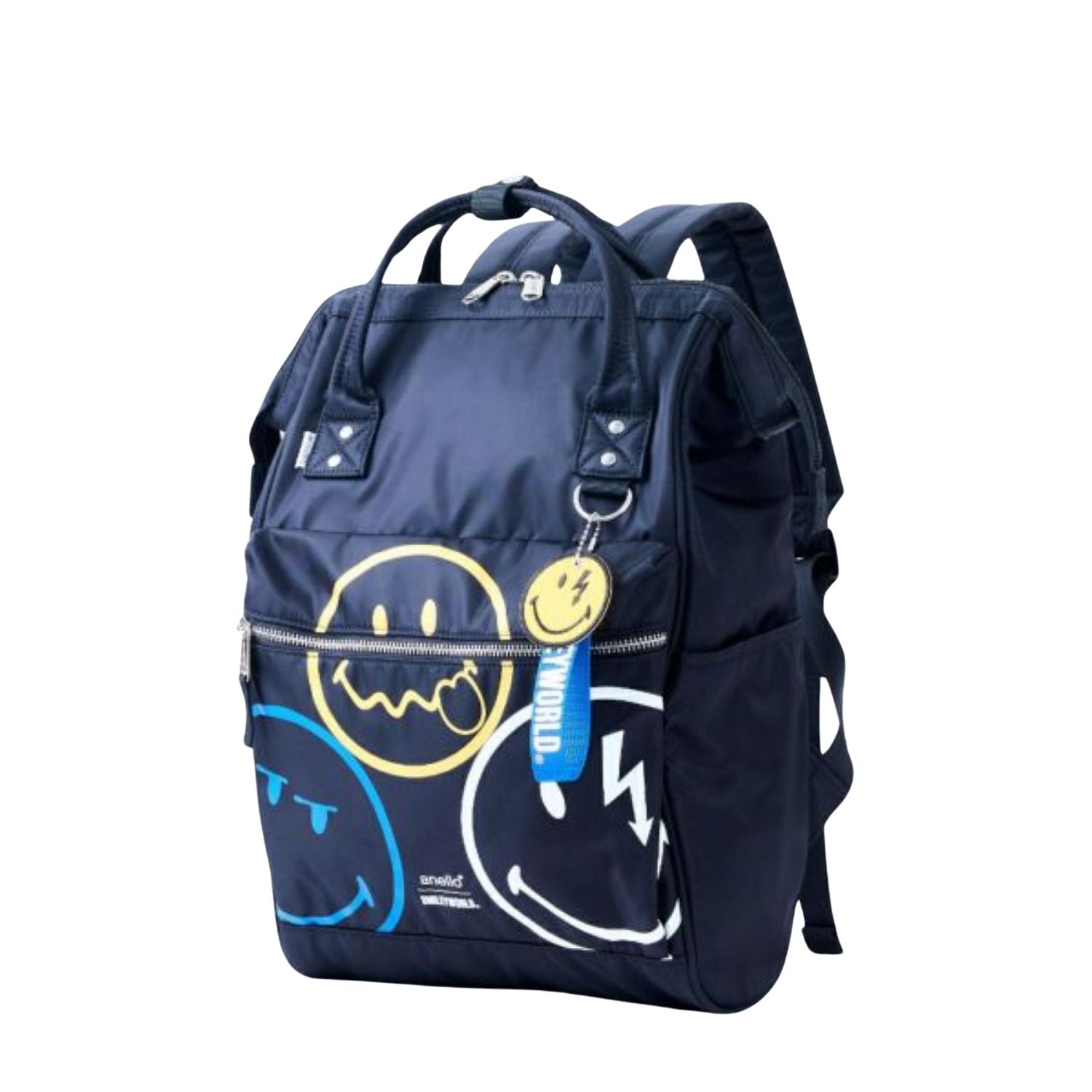 Anello SmileyWorld Charm Kuchigane Backpack Slim R (Black) – The Planet ...