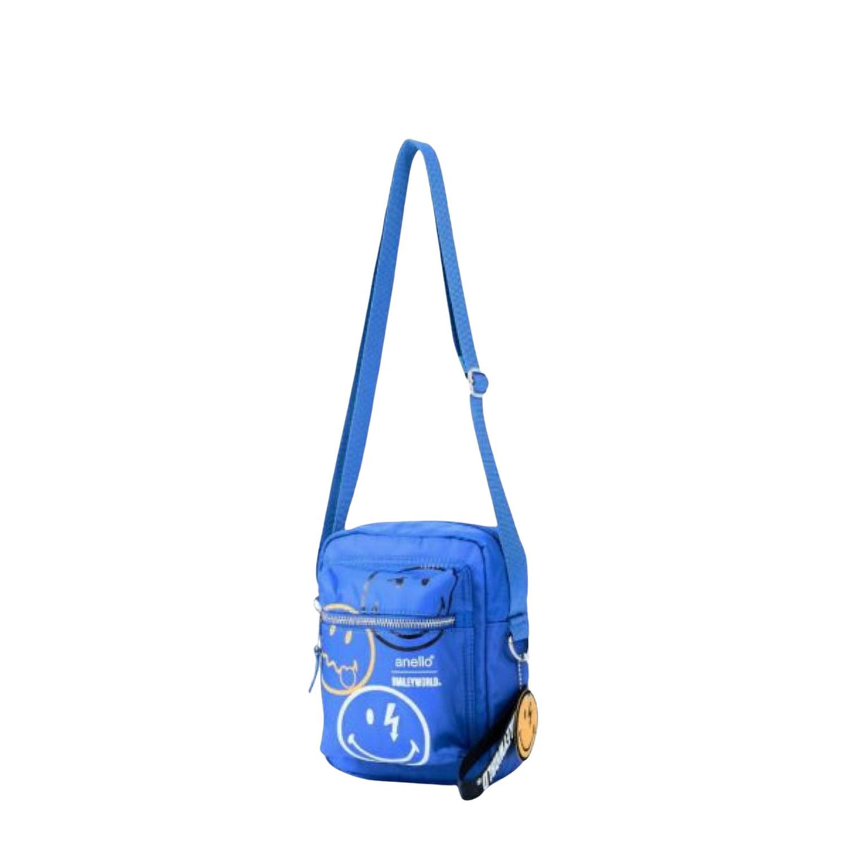 Anello SmileyWorld Charm Mini Shoulder Bag (Blue) – The Planet Traveller