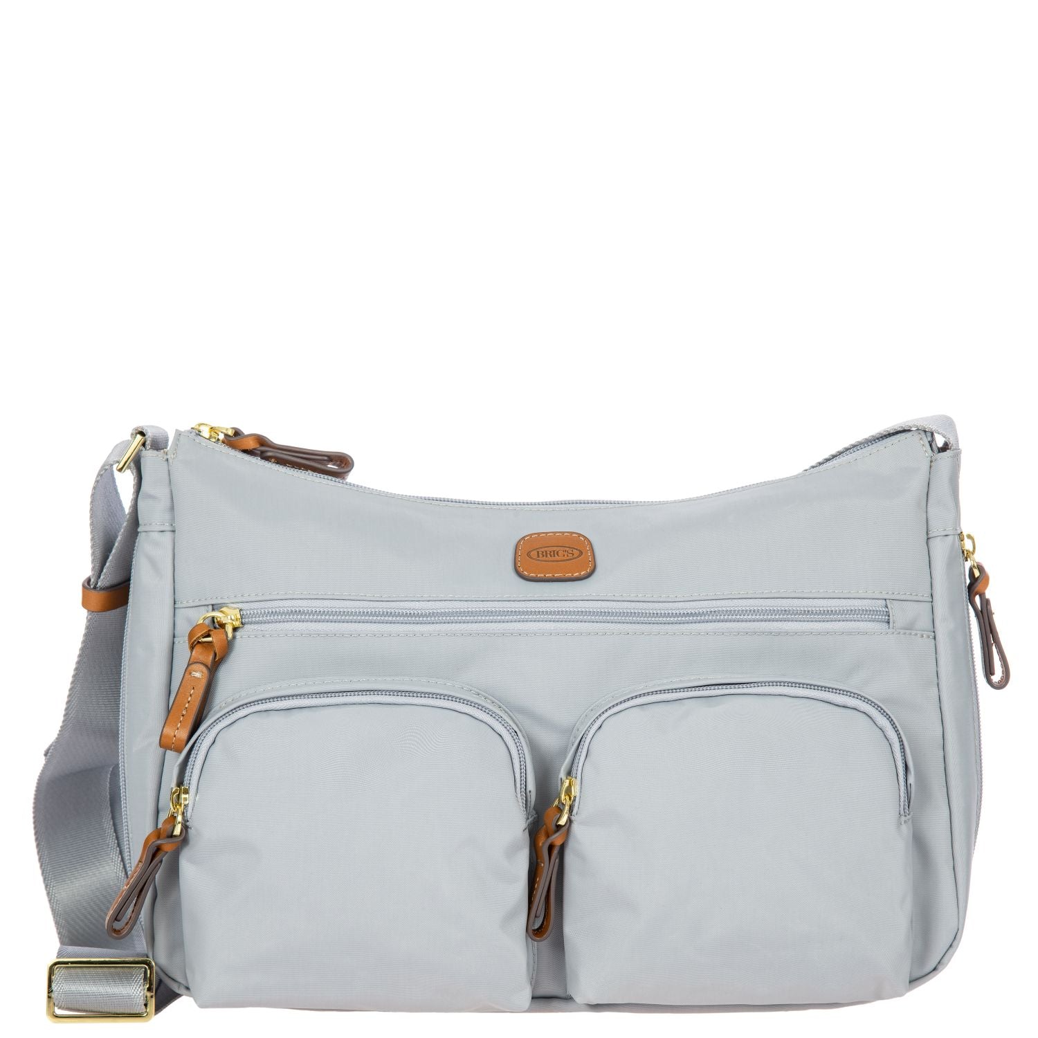 BRIC'S X-Bag Expandable Shoulder Bag (Grey) – The Planet Traveller