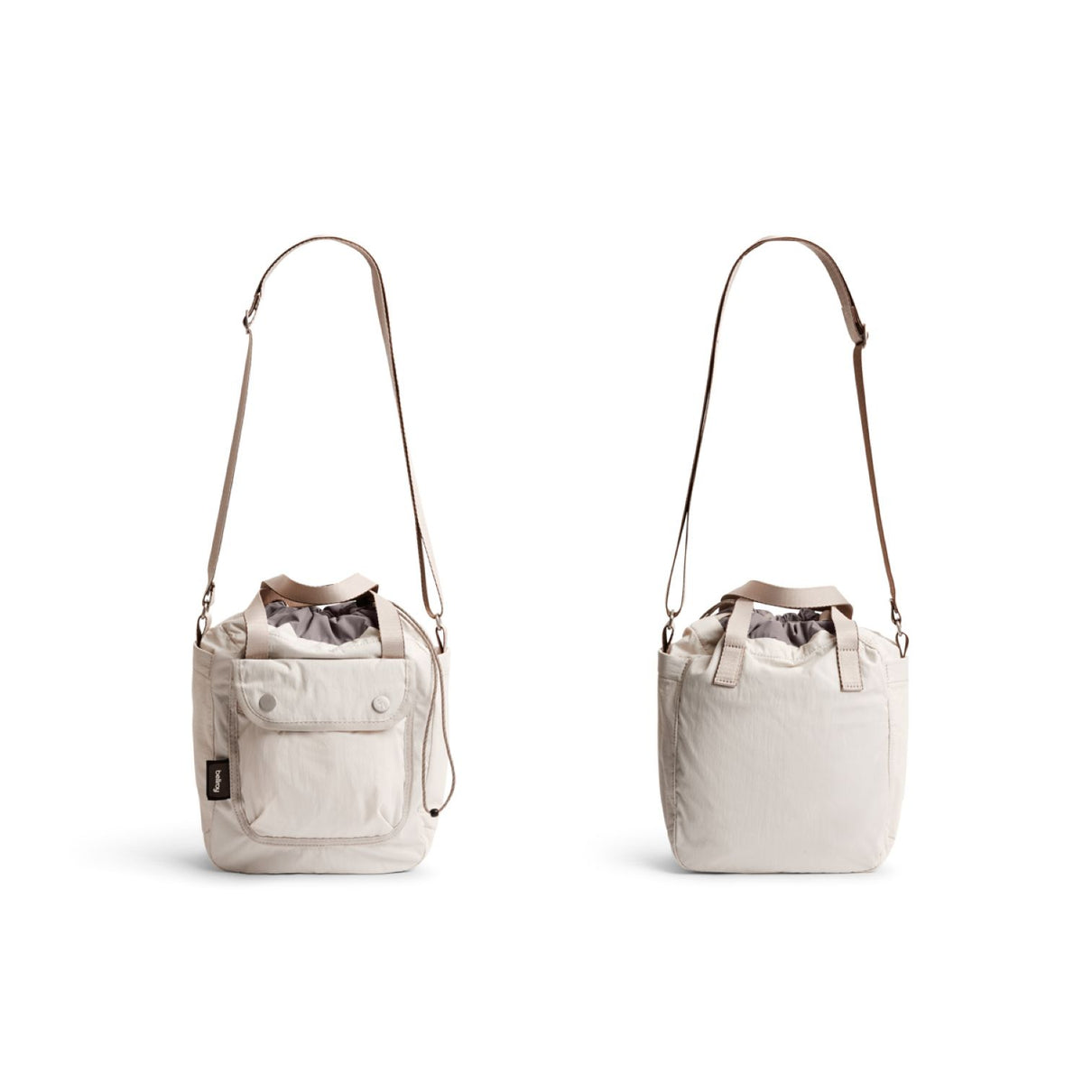Bellroy Cinch Bucket Bag - Oat – The Planet Traveller