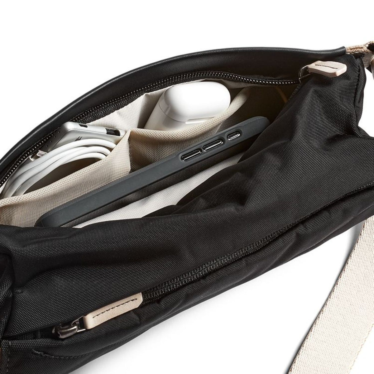Bellroy Sling Mini (Premium Edition) - Black Sand – The Planet Traveller