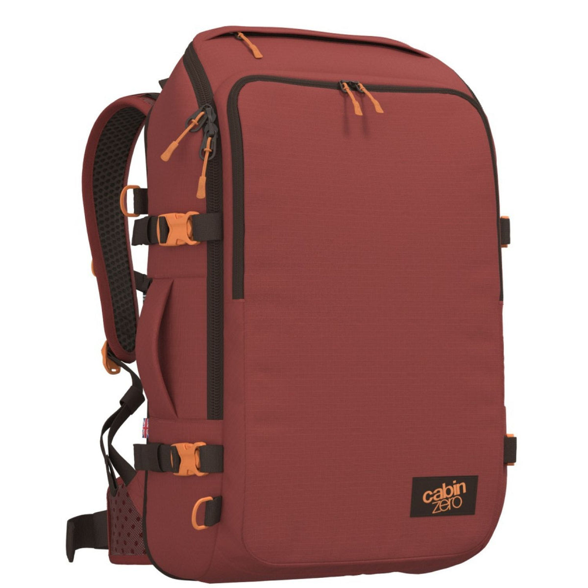 Cabinzero Adventure Pro Cabin Backpack 42L (Sangria Red) – The Planet ...