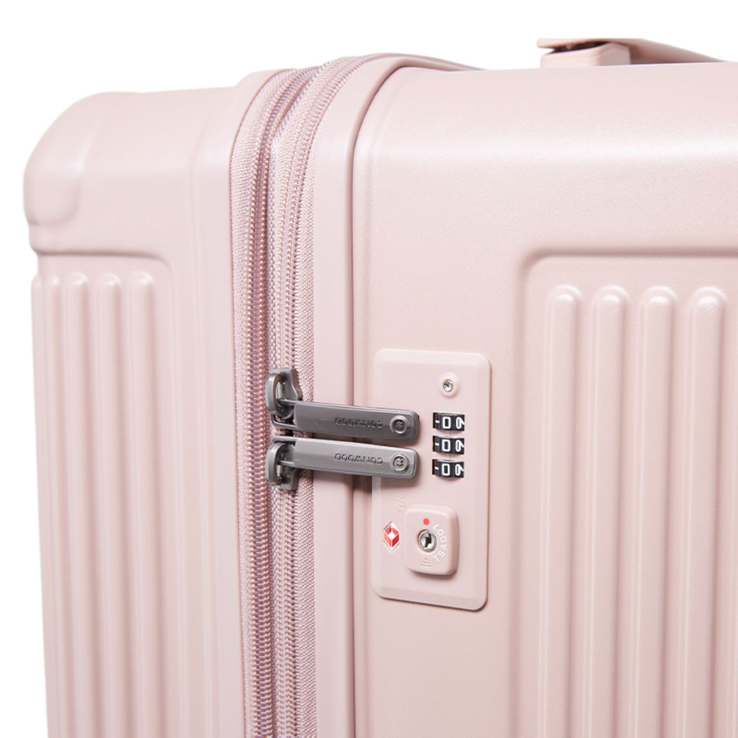 Conwood Edge Pc Trunk 30" Luggage - Dusty Pink – The Planet Traveller