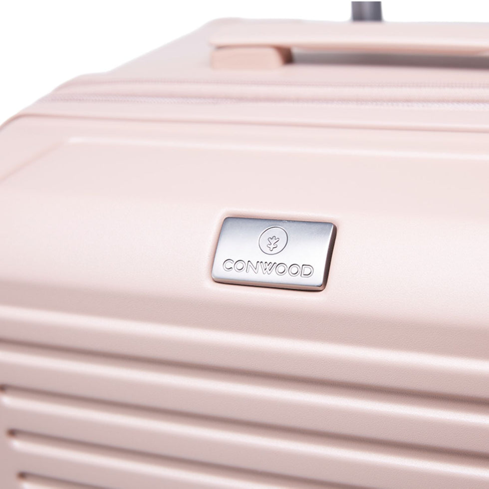 Conwood Edge Pc Trunk 30" Luggage - Dusty Pink – The Planet Traveller