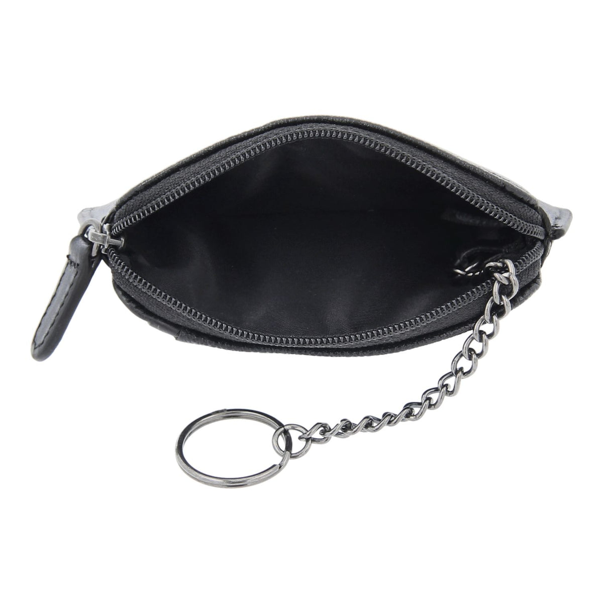 Crossing Elite Leather Key Coin Pouch With Card Slots RFID - Black ...