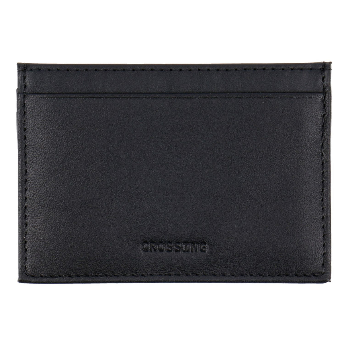 Crossing Sydney Card Holder With Horizontal Card Slots Rfid - Black ...