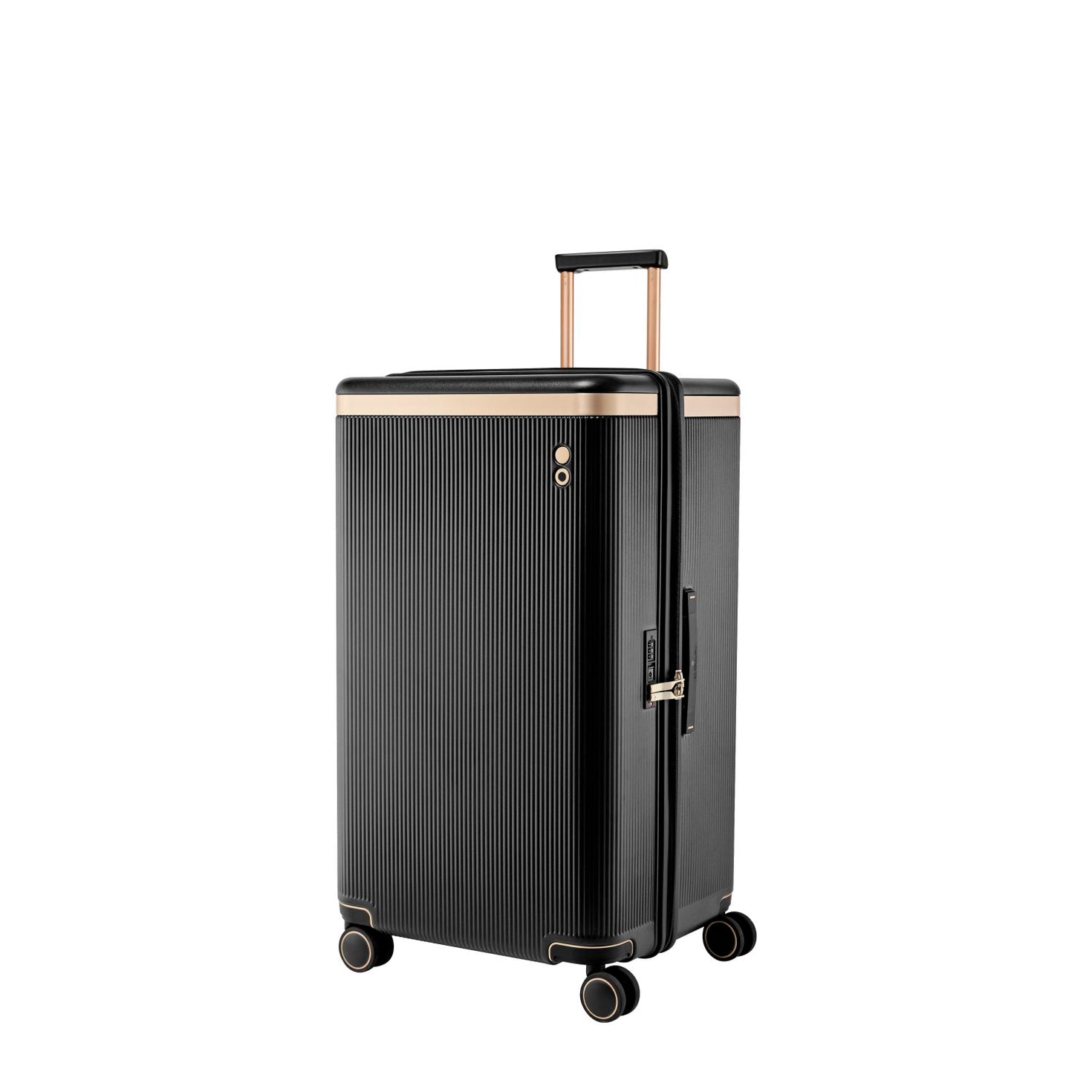 Echolac Dynasty Trunk 28" Upright Large Luggage (Black) – The Planet ...