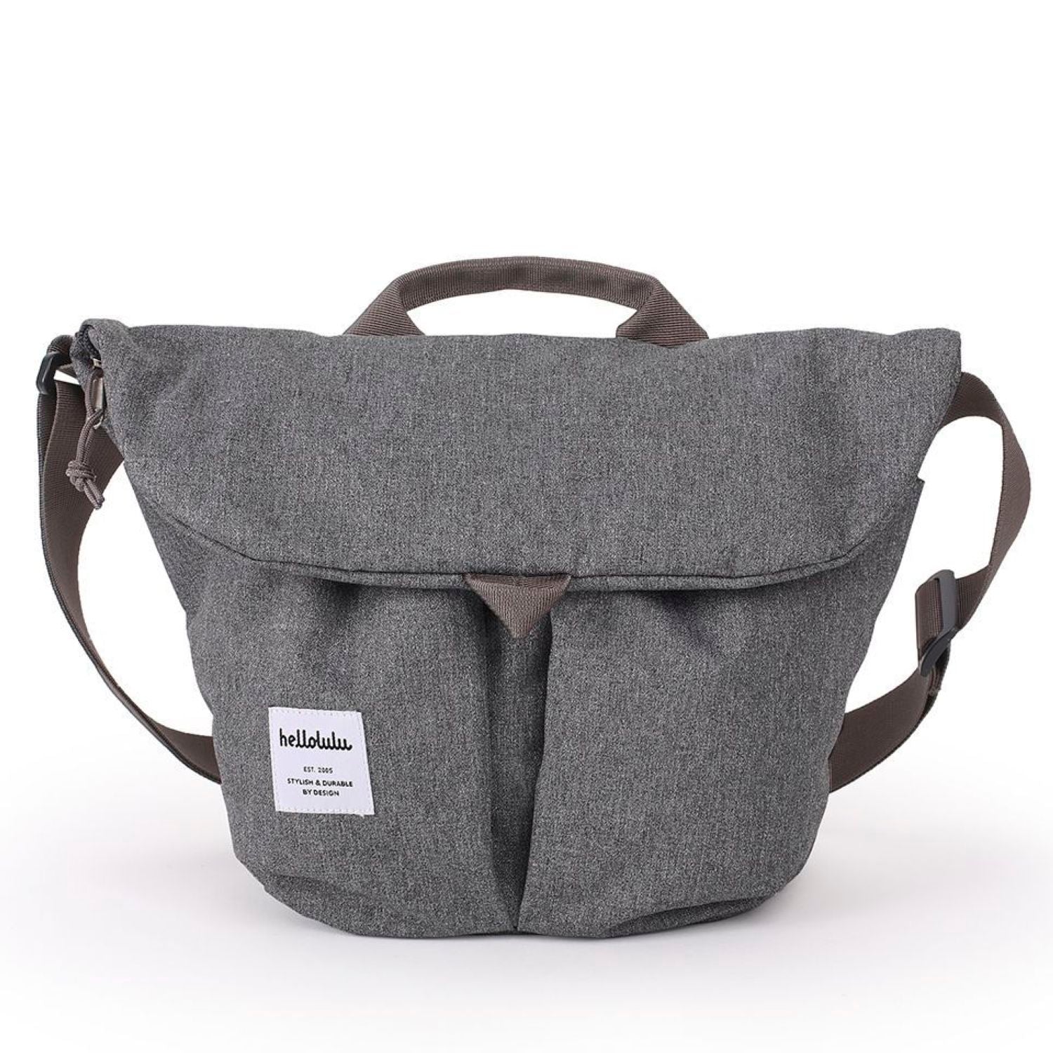 Hellolulu Kasen Shoulder Bag (Pebble Gray) – The Planet Traveller