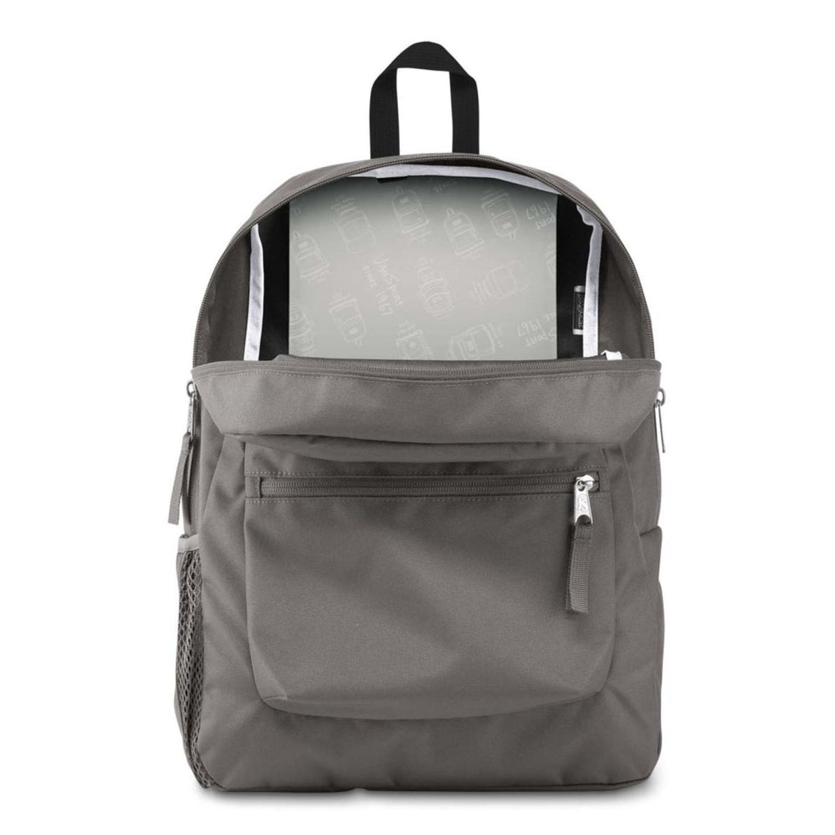Jansport Cross Town Backpack - Graphite Grey – The Planet Traveller