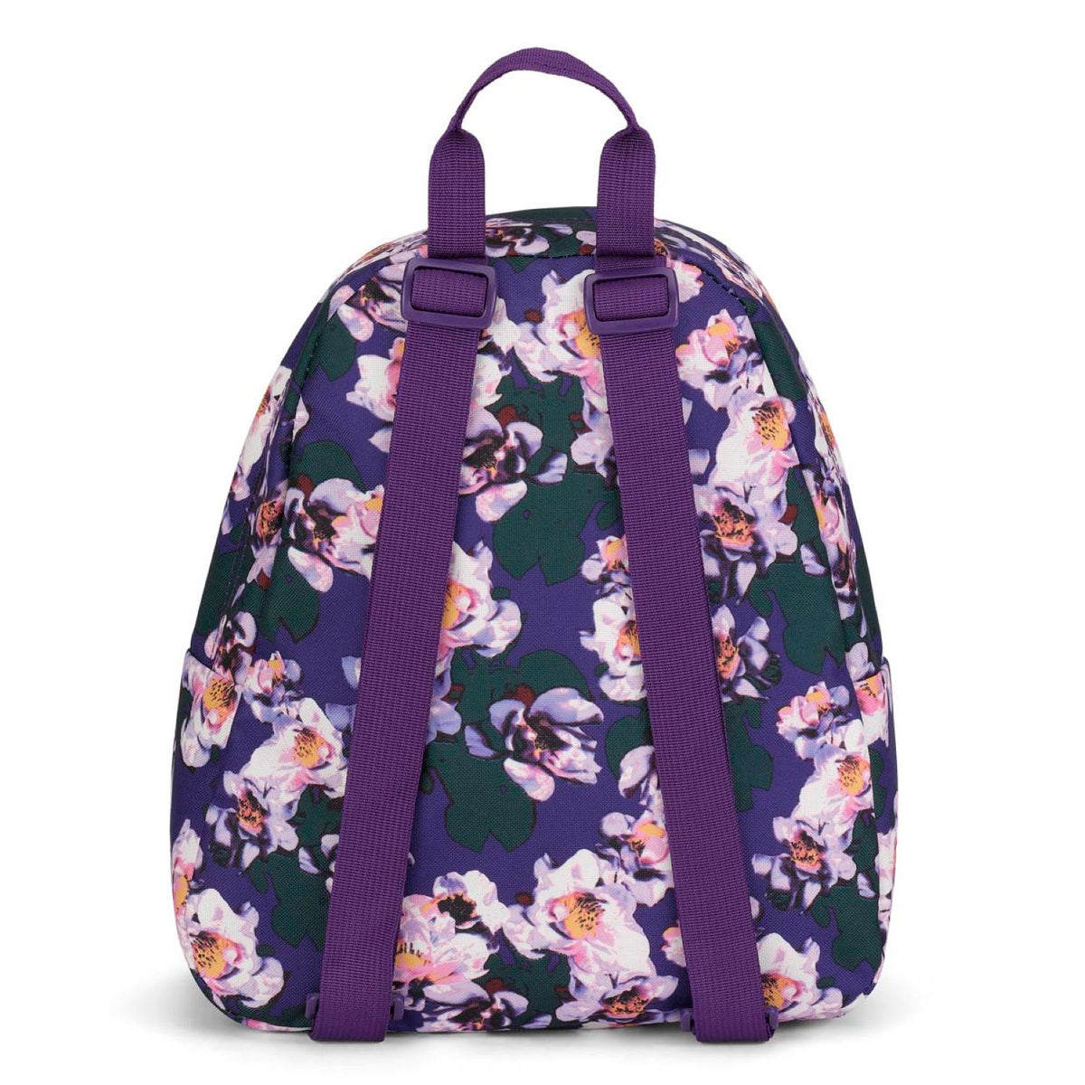 Jansport Half Pint Mini Backpack - Purple Petals – The Planet Traveller