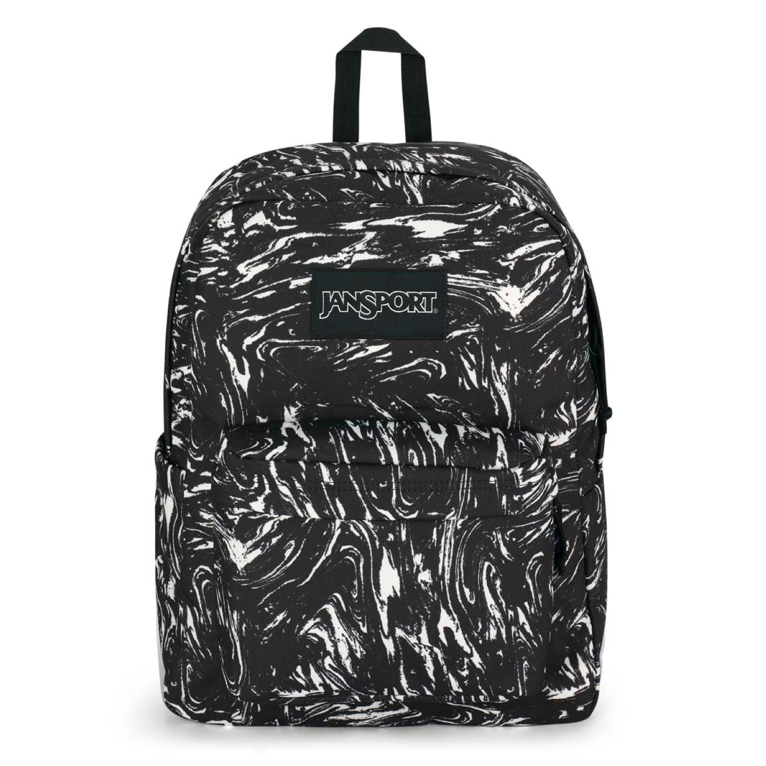 Jansport Superbreak Backpack - Marbled Motion Black – The Planet Traveller
