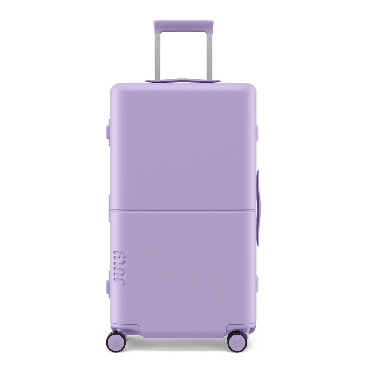 July Checked Trunk Polycarbonate Frame 28" Luggage - Lilac – The Planet ...
