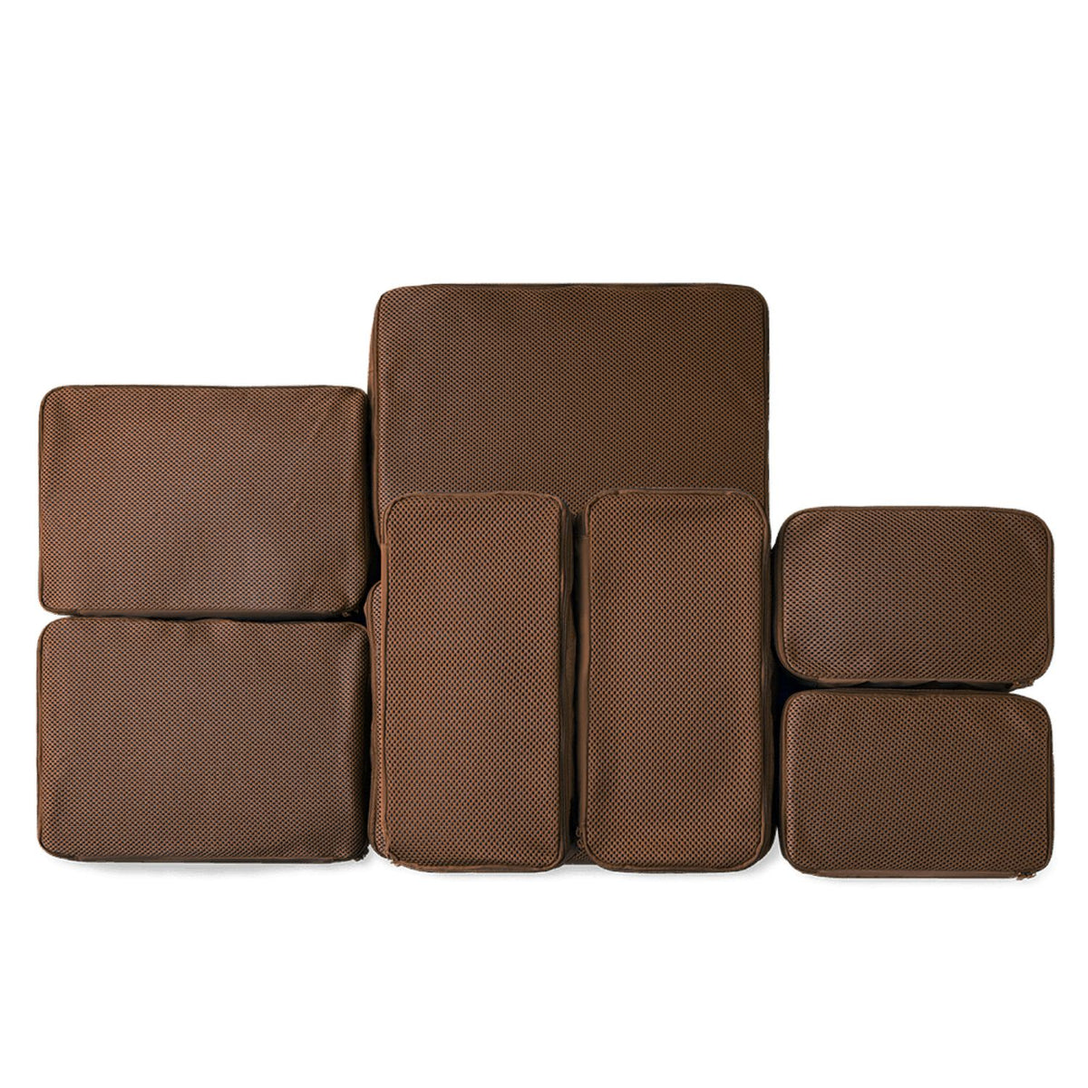 July Packing Cells (8 Pack) - Dark Brown – The Planet Traveller