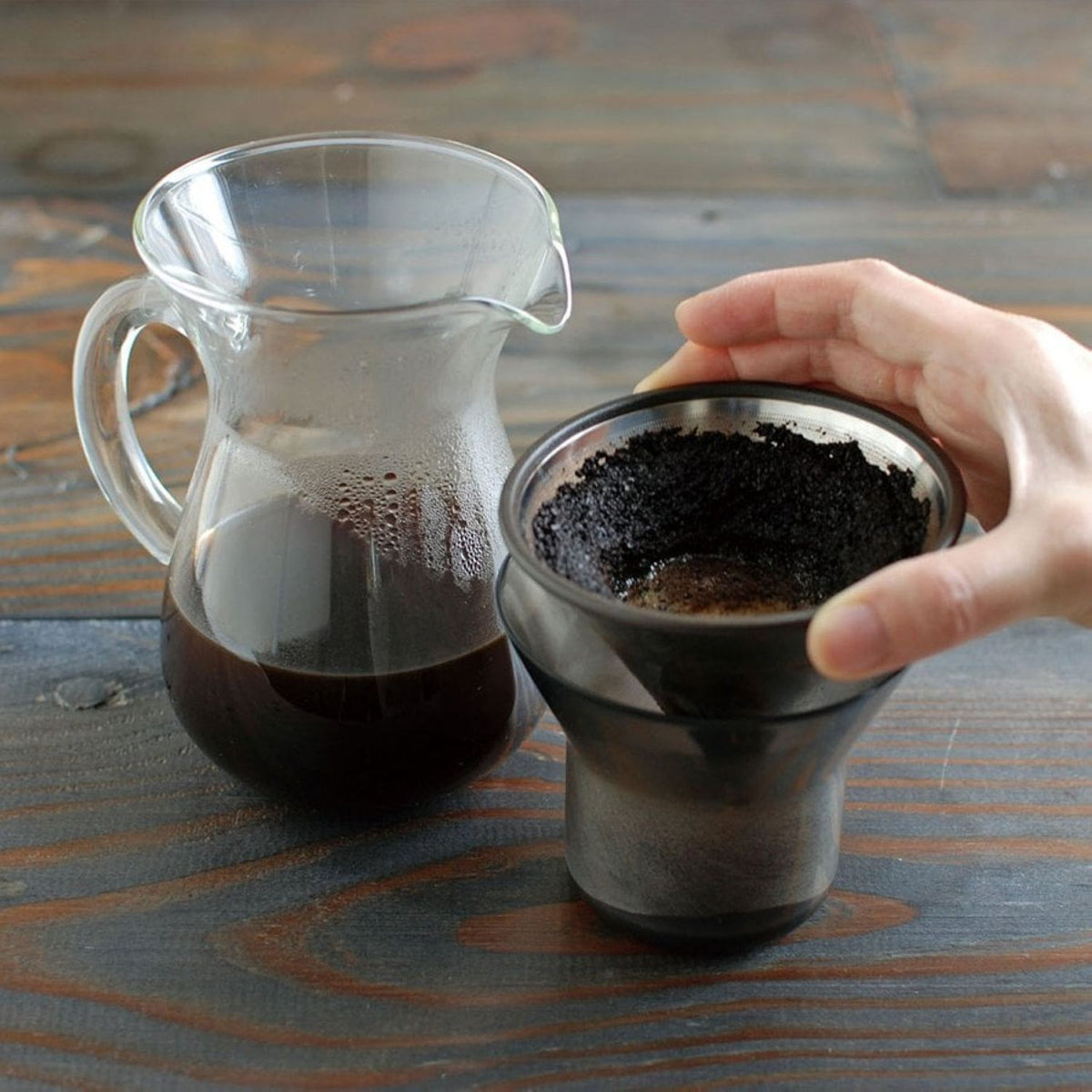 Kinto SCS Coffee Carafe Set 4Cups - Stainless Steel – The Planet Traveller