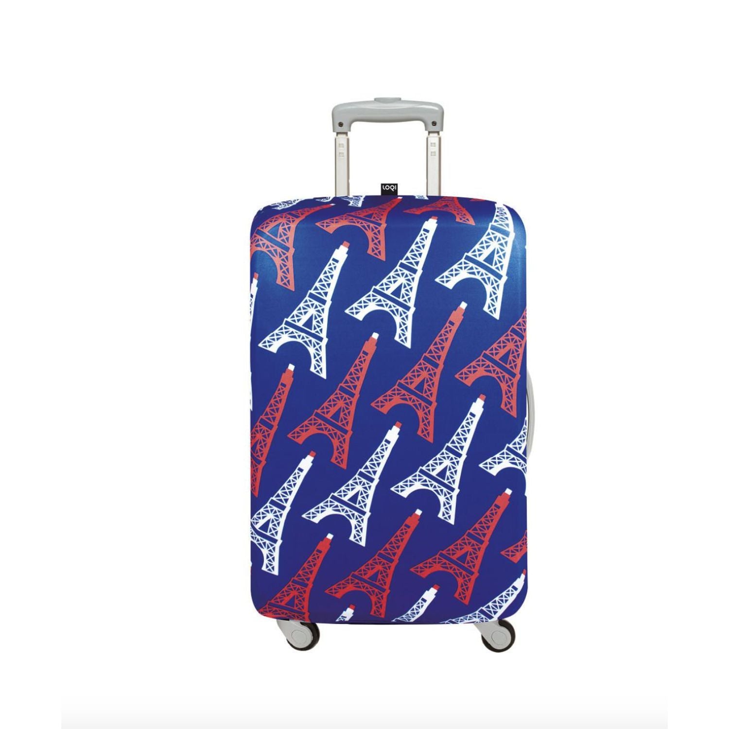 LOQI Travel Medium Luggage Cover - Eiffel Tower (22" - 26") – The ...