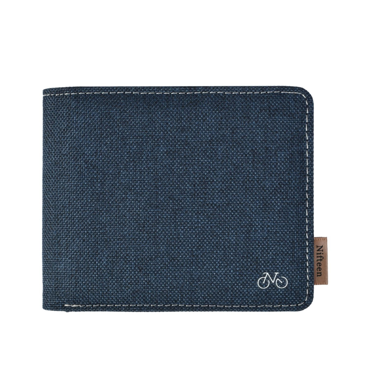 Nifteen London Billfold Wallet With Coin Purse - Navy With Grey Lining ...