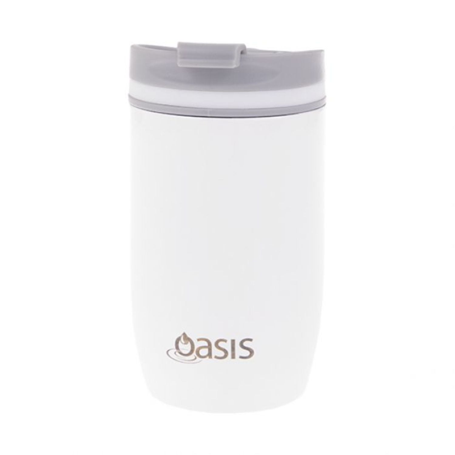 Oasis Stainless Steel Insulated Travel Cup 300ML - White – The Planet ...