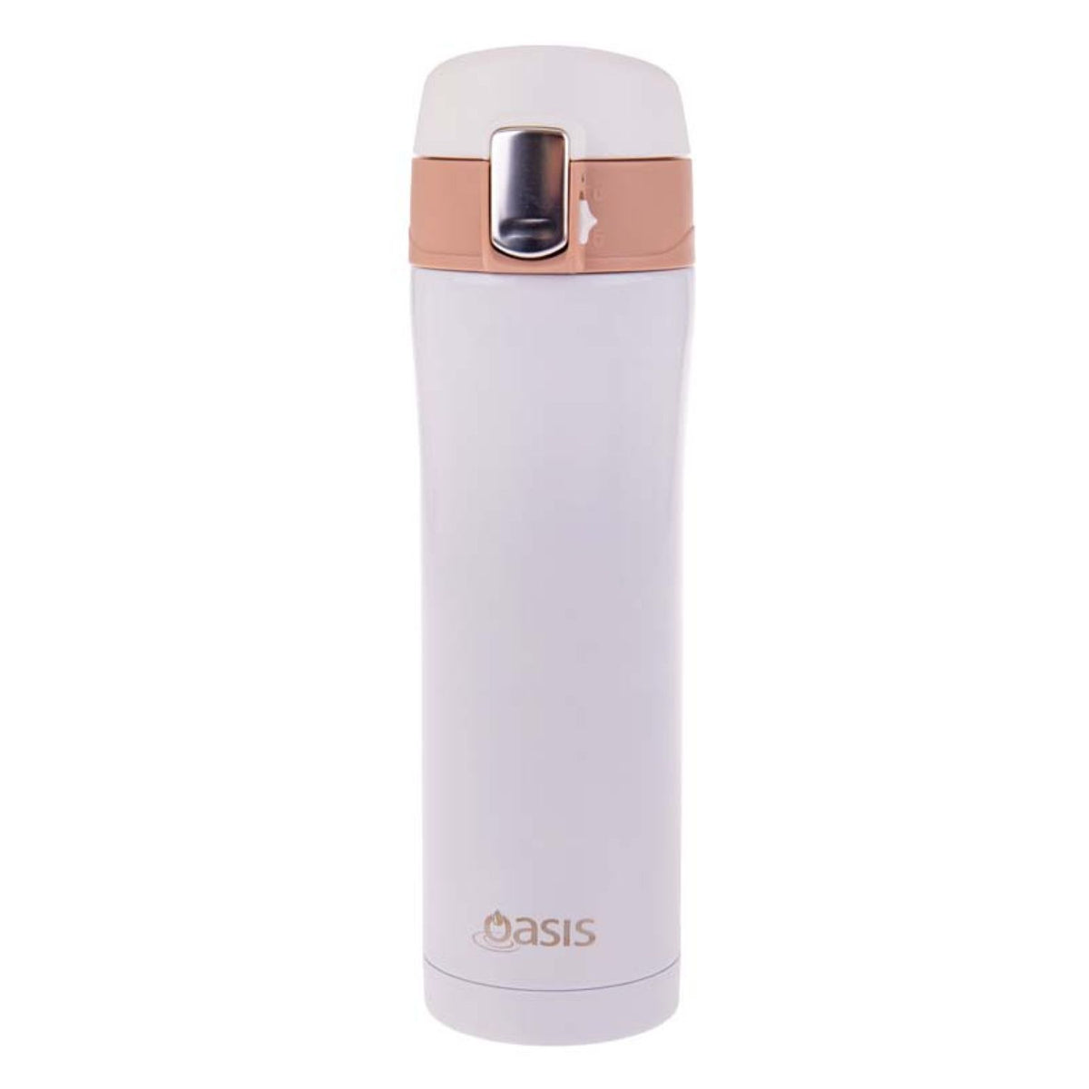 Oasis Stainless Steel Flip-Top Vacuum Flask Insulated Water Bottle 450 ...