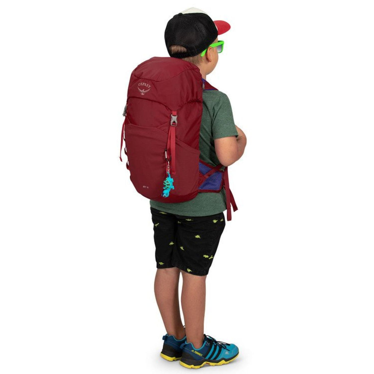 Osprey Jet 18L Backpack - Kid's Hiking (8-14 Y/O) (Comic Red) – The ...