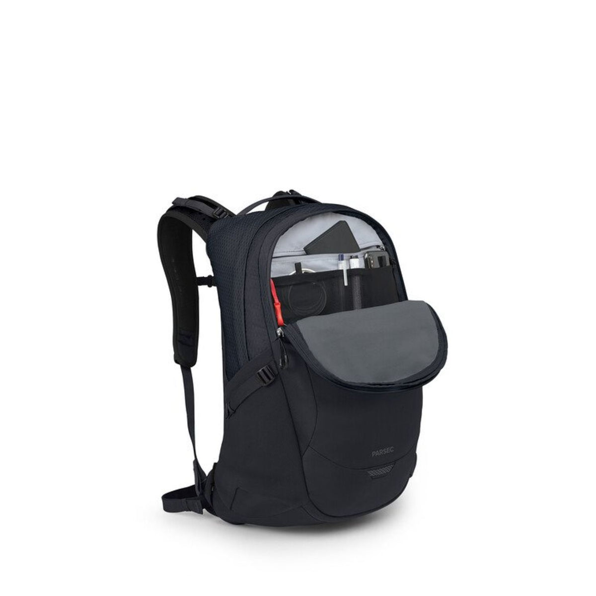 Osprey Parsec Backpack - Black | The Planet Traveller