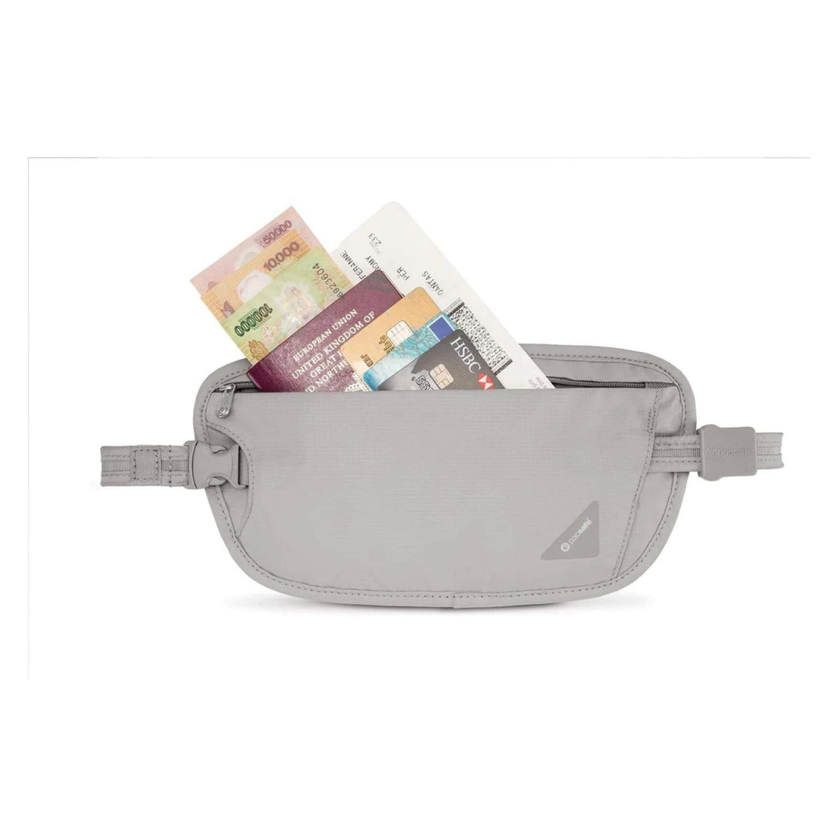 Pacsafe Coversafe X100 RFID Blocking Security Waist Wallet (Grey) – The ...