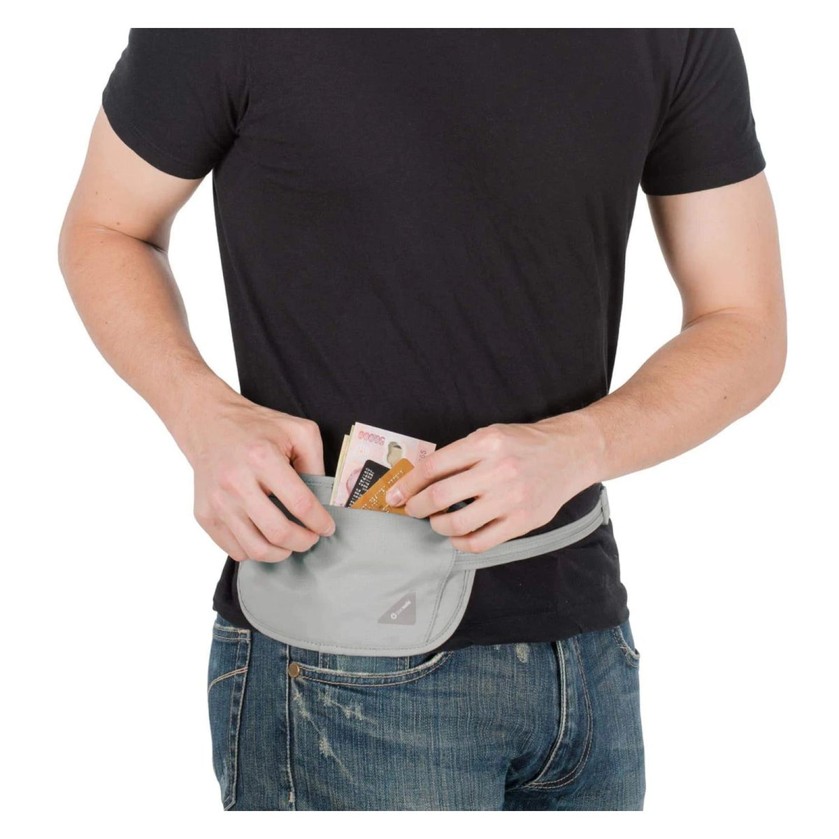 Pacsafe Coversafe X100 RFID Blocking Security Waist Wallet (Grey) – The ...