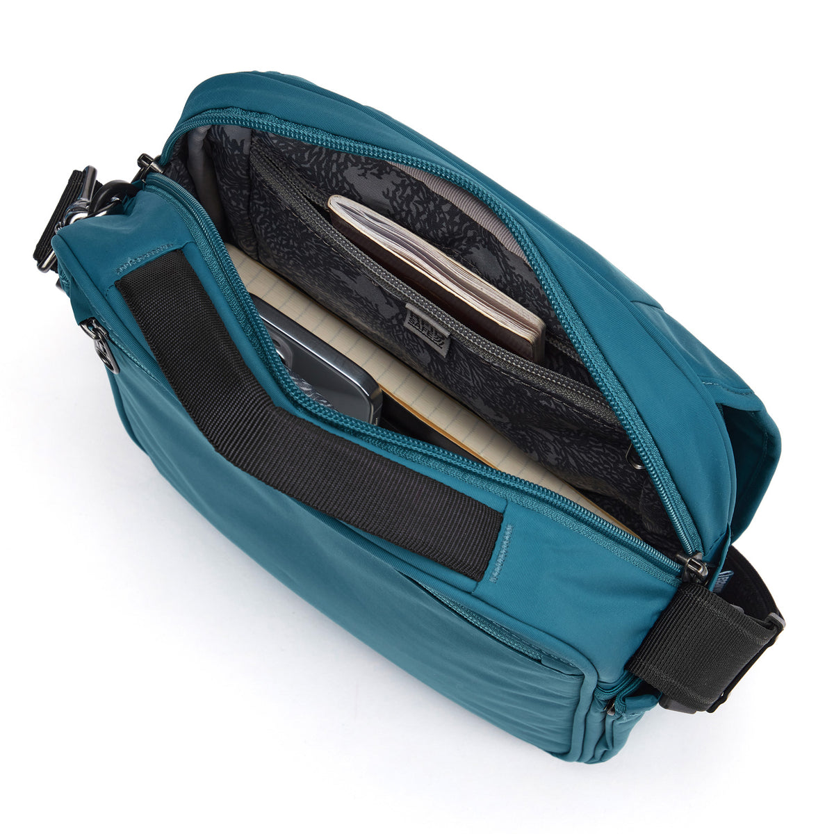Pacsafe LS200 Anti-Theft Crossbody Bag (Tidal Teal) – The Planet Traveller