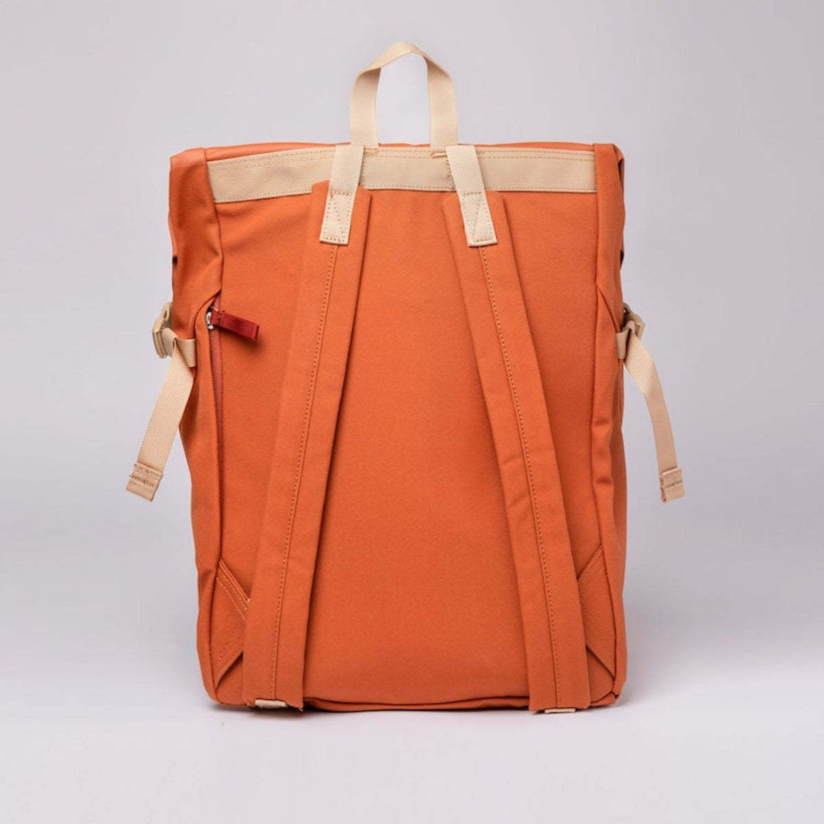Sandqvist Alfred Backpack - Orange/Beige – The Planet Traveller