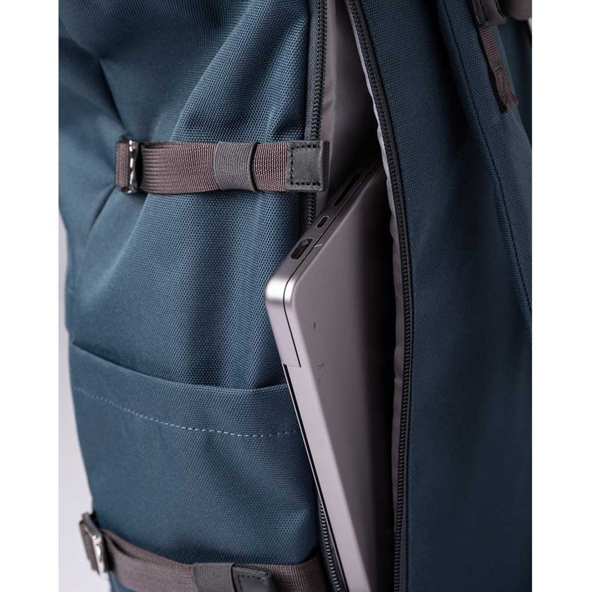 Sandqvist Bernt Backpack - Steel Blue – The Planet Traveller