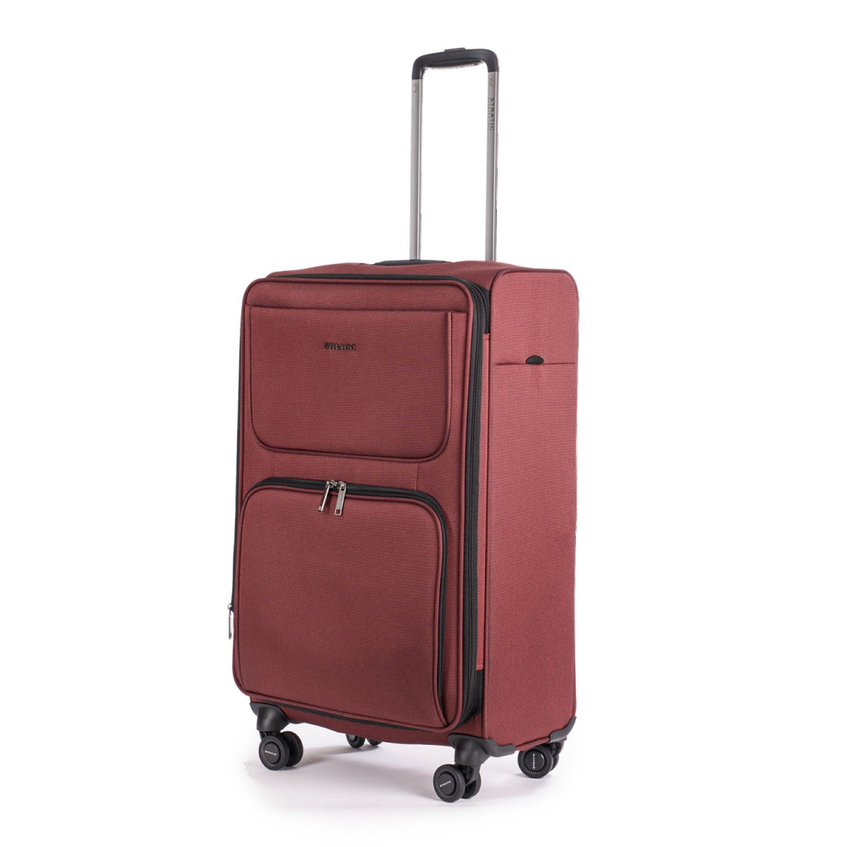 Stratic Bendigo Light + Suitcase M With Front Access Opening - Red Win ...
