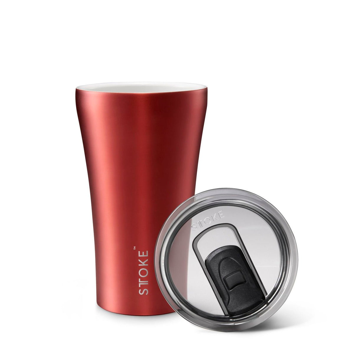 STTOKE X'mas Classic Insulated Ceramic Cup 12oz - Satin Red – The ...