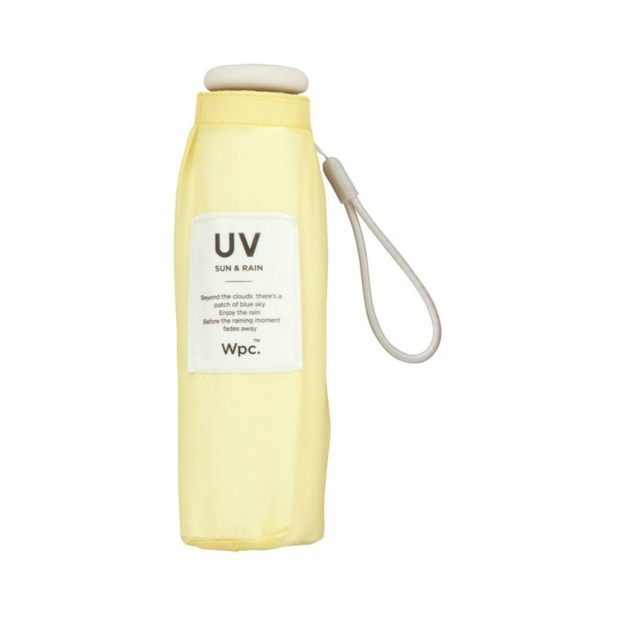 WPC Compact UV Protection Umbrella 50cm (Citron) – The Planet Traveller