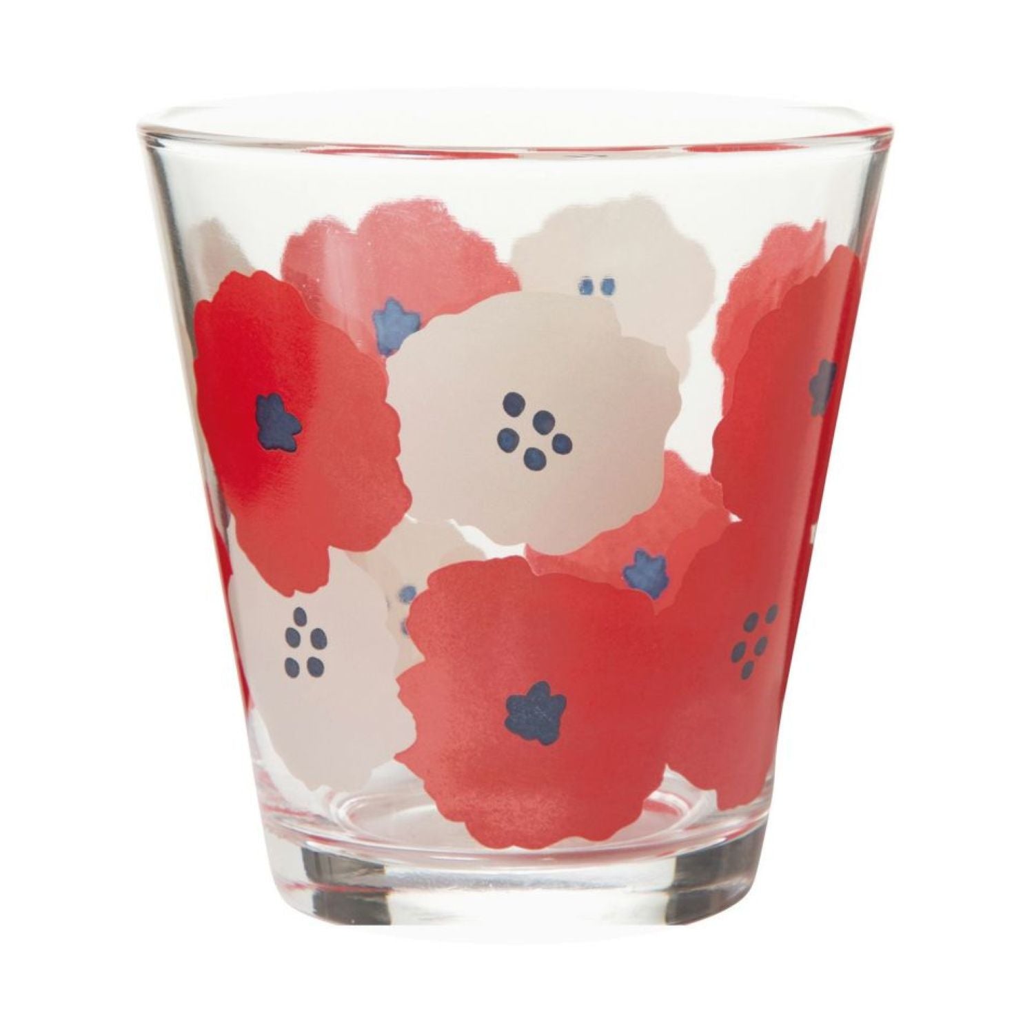 Wpc Glass Tumbler 250ML (Peony Red) – The Planet Traveller