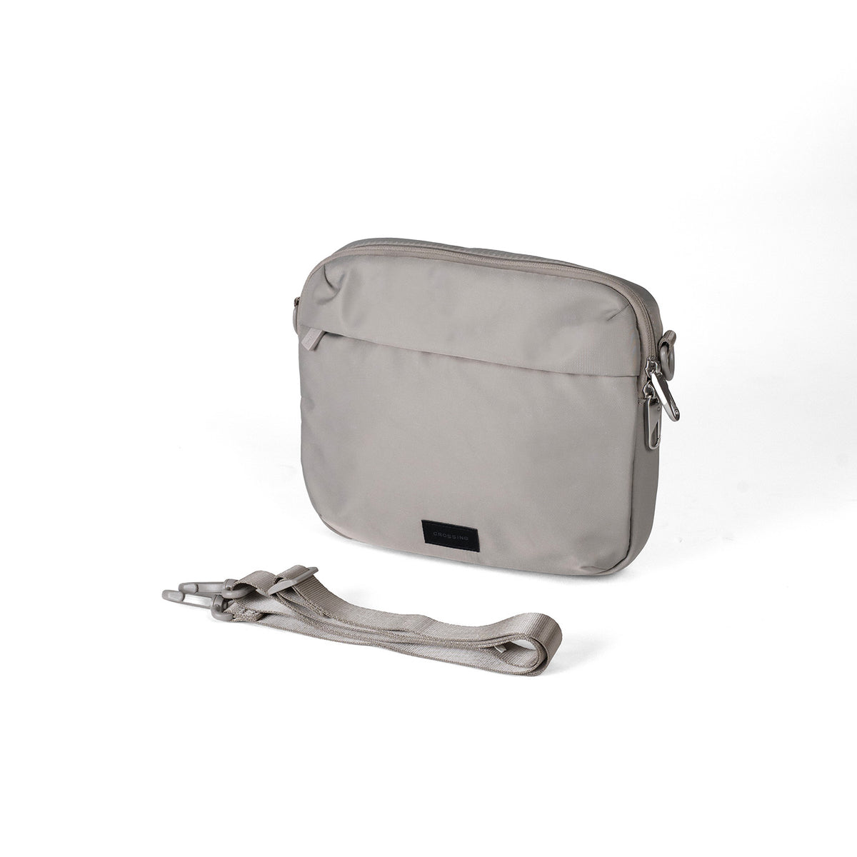 Crossing Anti-Theft RFID Crossbody Bag 4L - Grey – The Planet Traveller