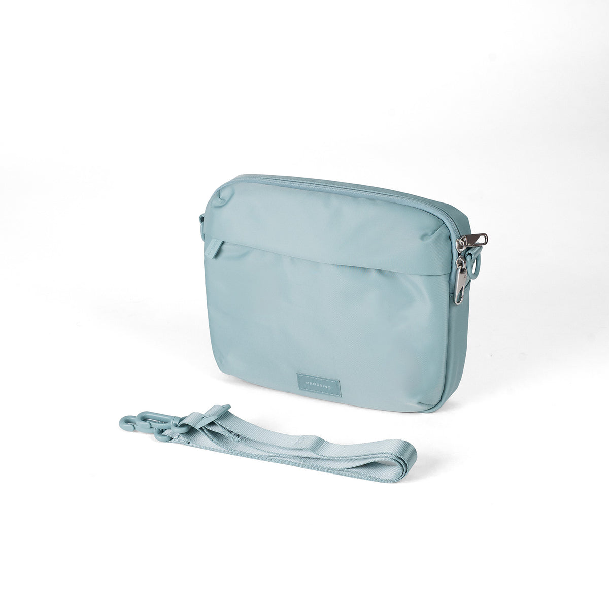 Crossing Anti-Theft RFID Crossbody Bag 4L - Sage – The Planet Traveller