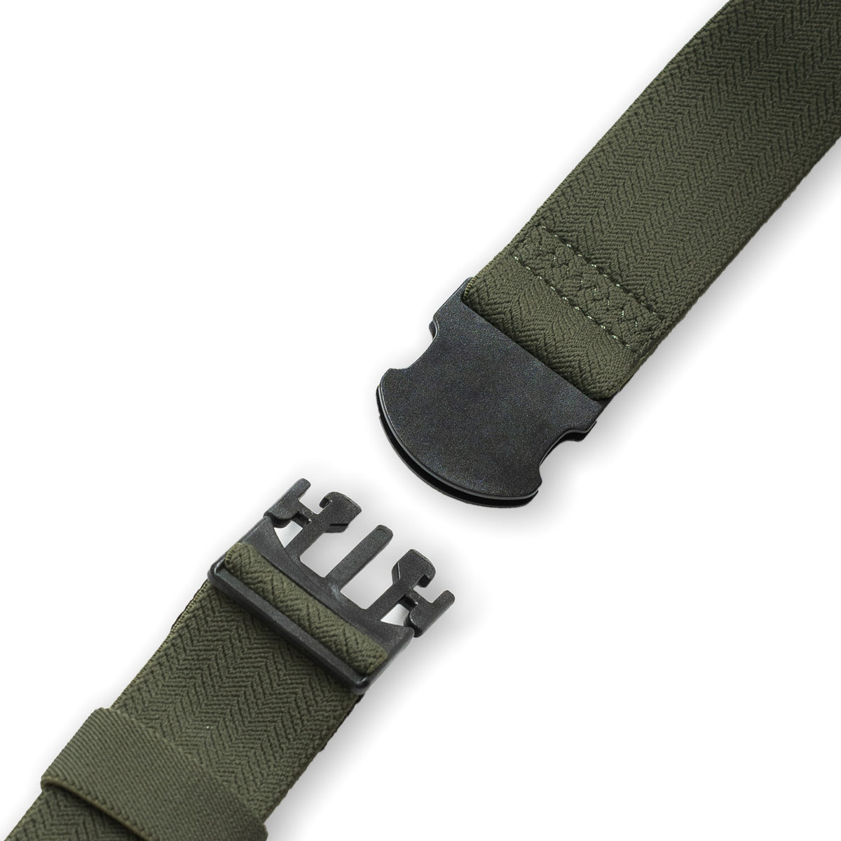 Crossing Travel Belt With Loop Buckle (Medium) - Green – The Planet ...