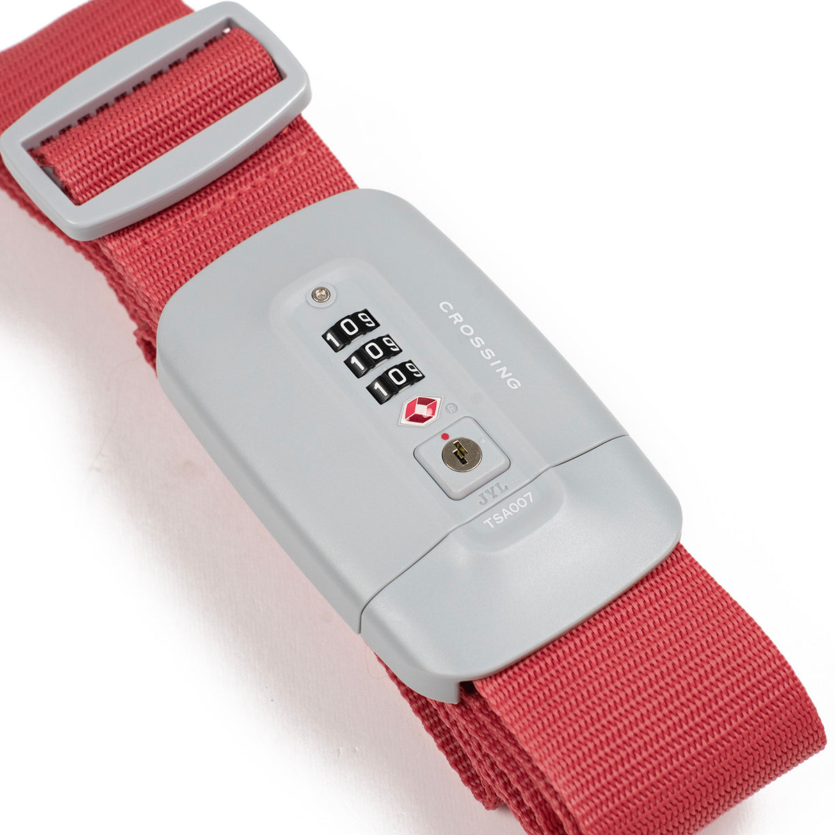 Crossing TSA 3-Dial Combination Lock Luggage Strap - Crimson – The ...