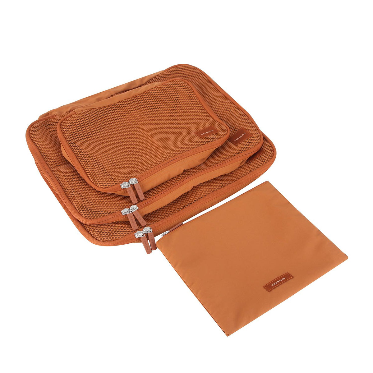 Crossing Waterproof Ripstop Nylon Packing Cube Set (4-Piece Set) - Bri ...