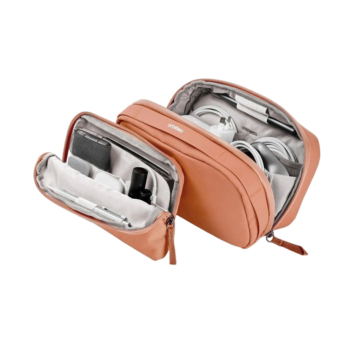 Orbitkey 2-In-1 Tech Pouch (Rose) – The Planet Traveller